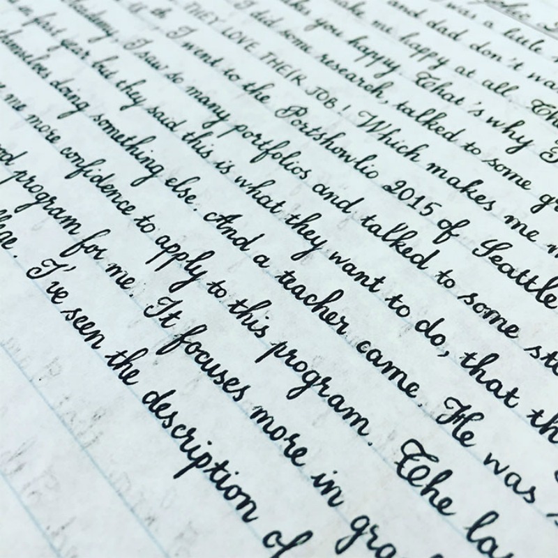 15 Letras Manuscritas Tan Perfectas Y Hermosas Que Te Dejarán Con La ...